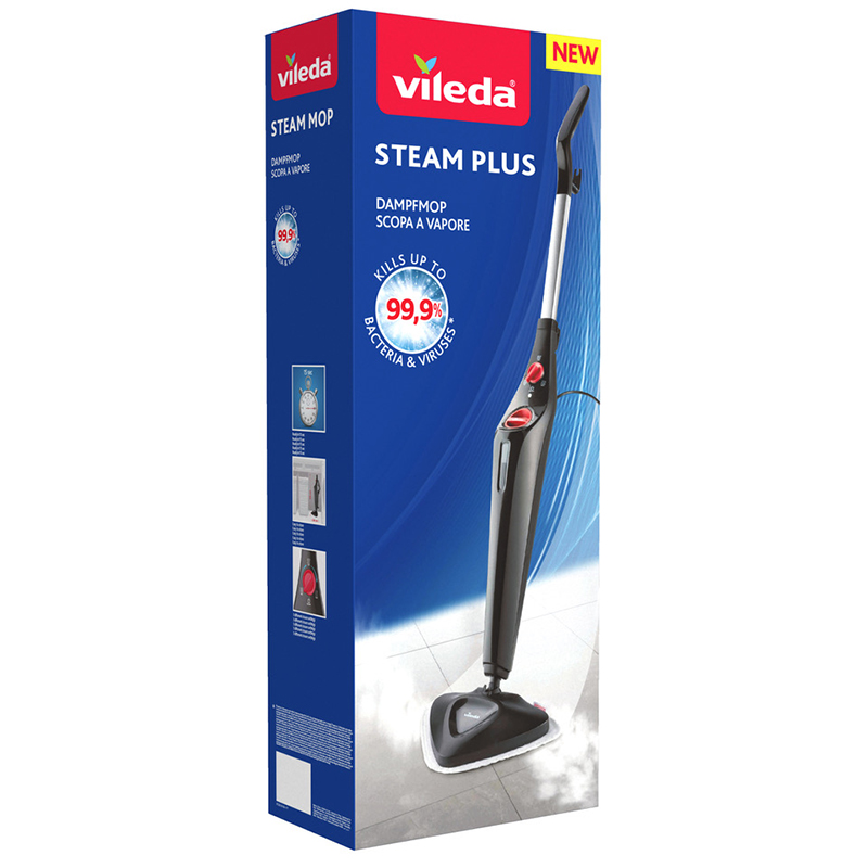 Mop parowy Vileda Steam Plus Power Pad - Vileda