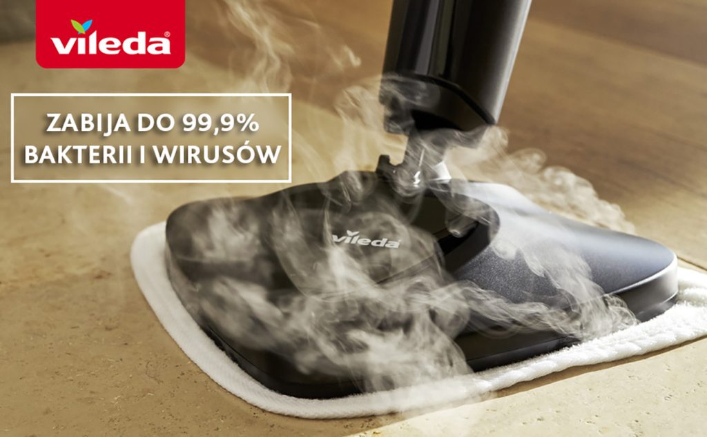 Mop parowy Vileda Steam Plus Power Pad - Vileda